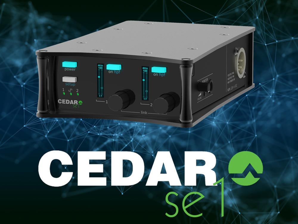 CEDAR Audio Ltd | Noise reduction and forensic audio systems